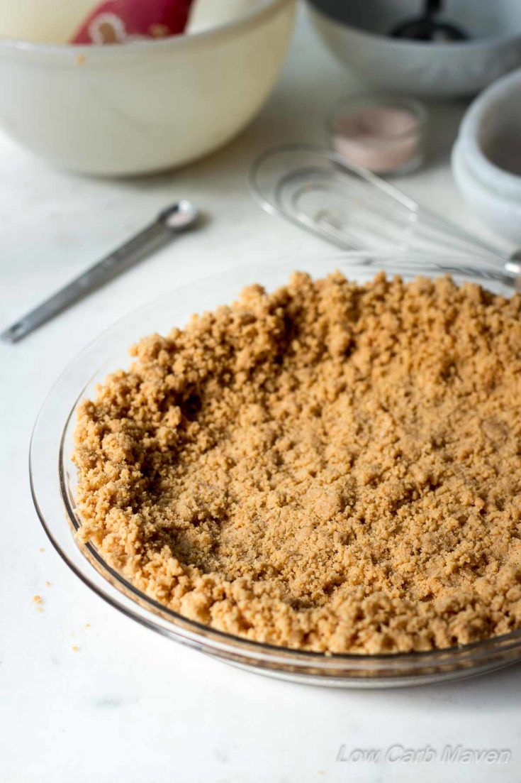 Peanut Flour Low Carb Pie Crust - Low Carb Maven