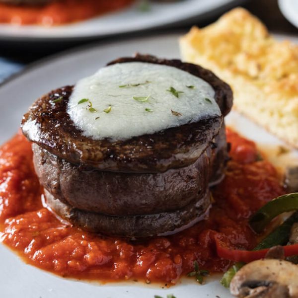 Filet Mignon Steak Pizzaiola - Low Carb Maven