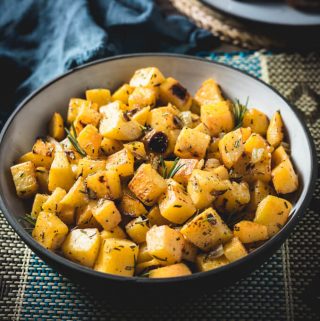 Roasted Rutabaga with Rosemary and Onions - Low Carb Maven