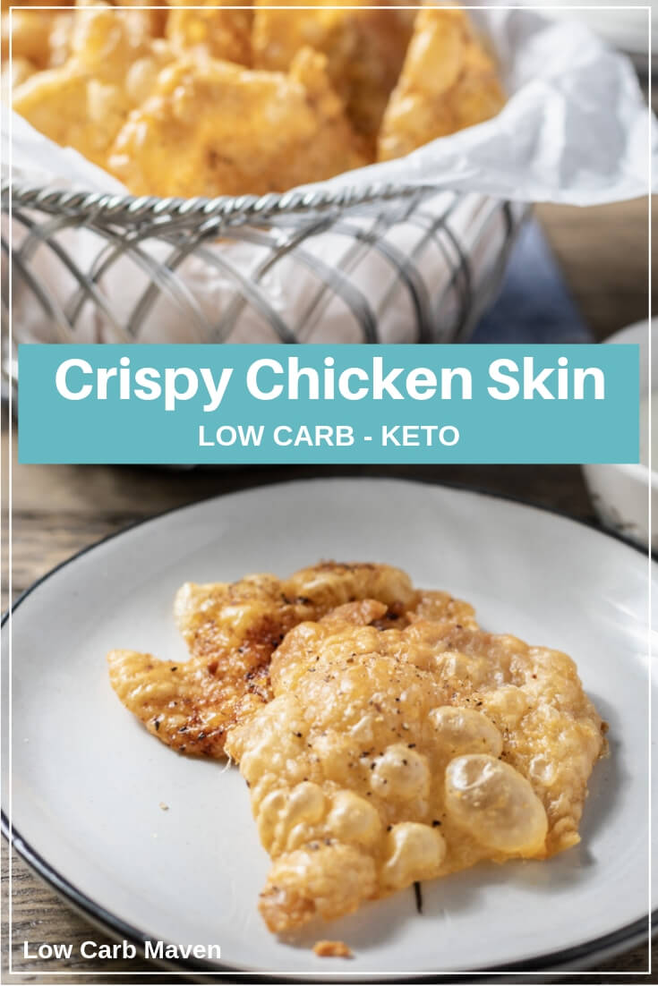 Oven Fried Chicken Skin Cracklings (Chicharrones) | Low Carb Maven